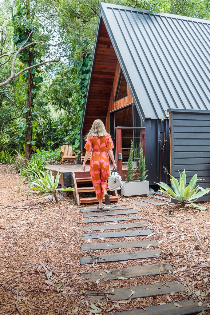 Eh Frame is a modern A-frame with a mid century twist in Noosa National ...